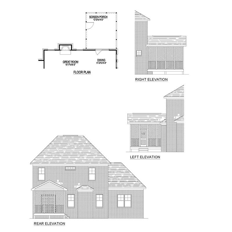 Ledford II | 4 Bedroom New Home Floor Plan