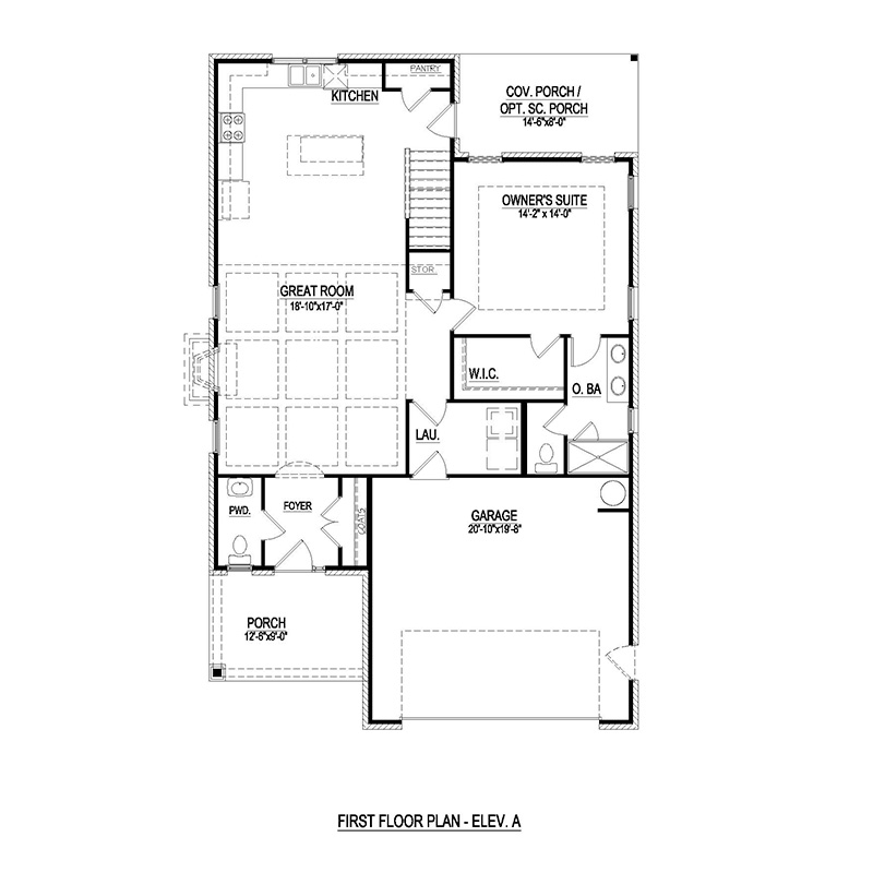 Sycamore | 3 Bedroom New Home Floor Plan